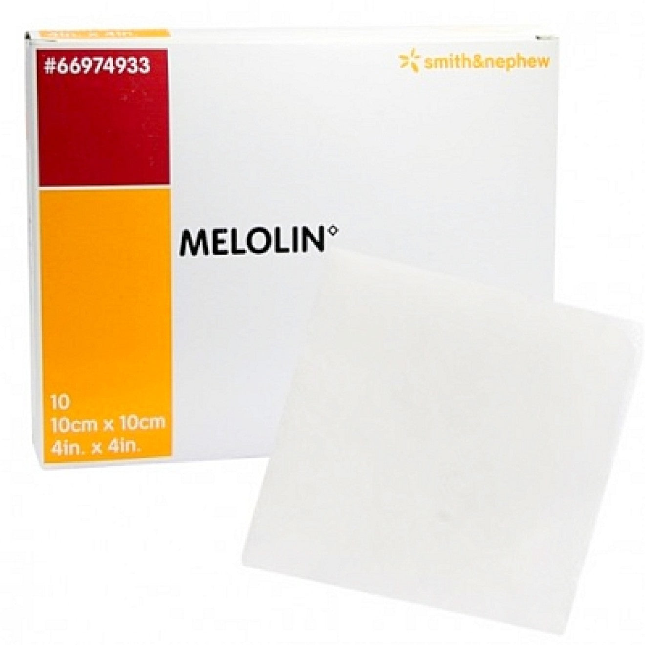 Melolin 10cmx10cm pk 10